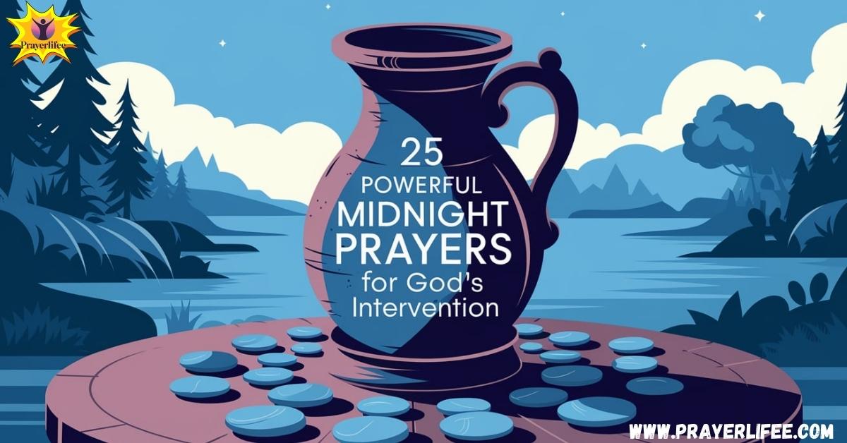 25 Powerful Midnight Prayers for God’s Intervention