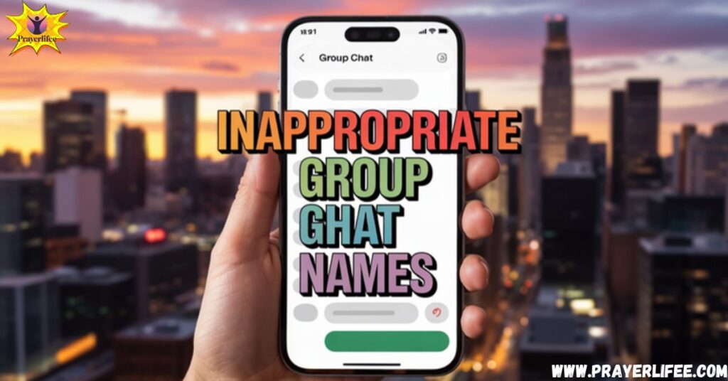 500+ Inappropriate Group Chat Names!